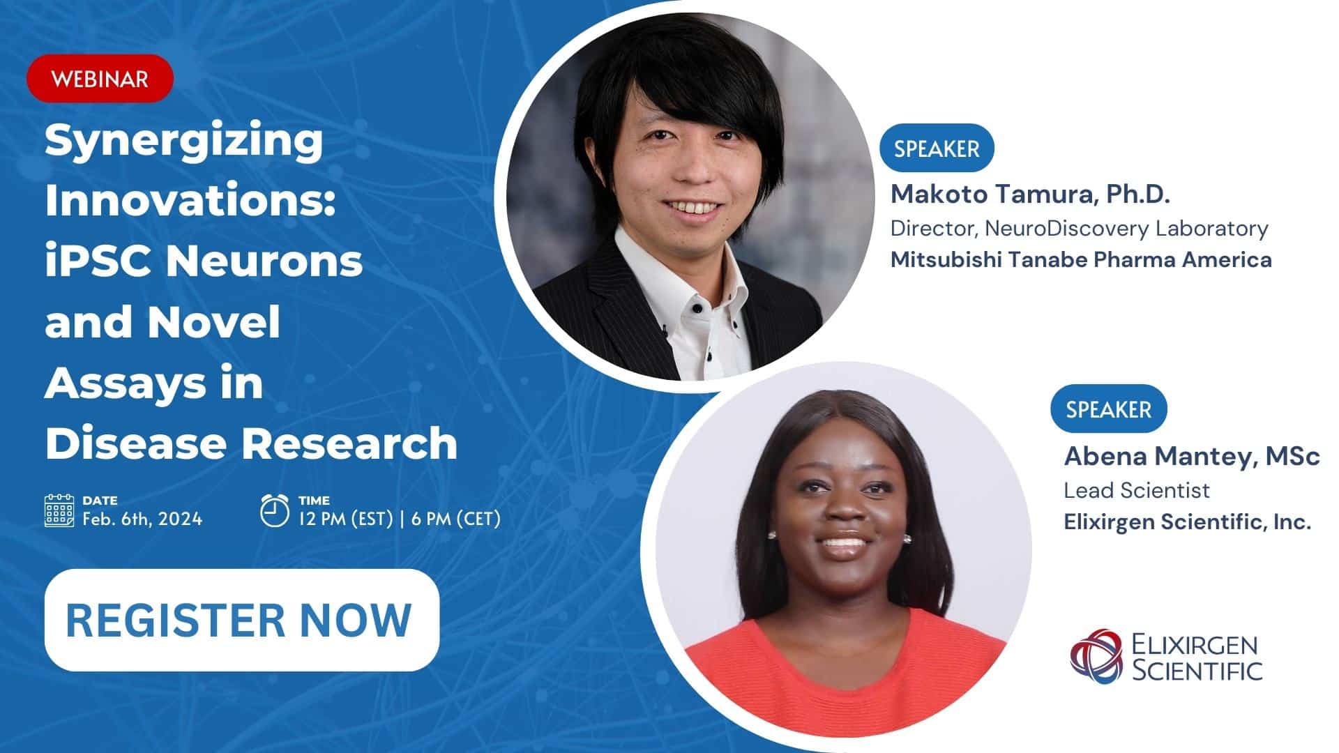 Webinar: iPSC Neurons & Novel Assays in Disease Research