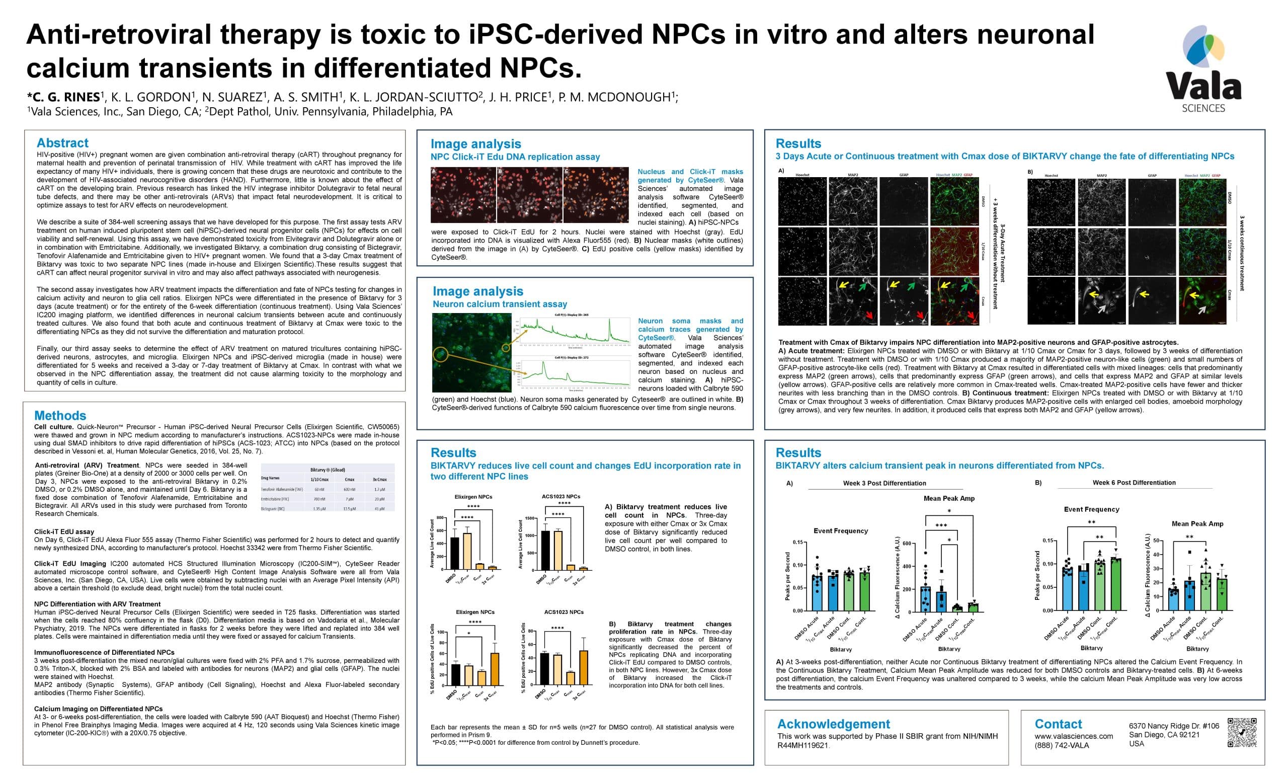 Anti-retroviral therapy is toxic to iPSC-derived NPC’s in vitro and ...